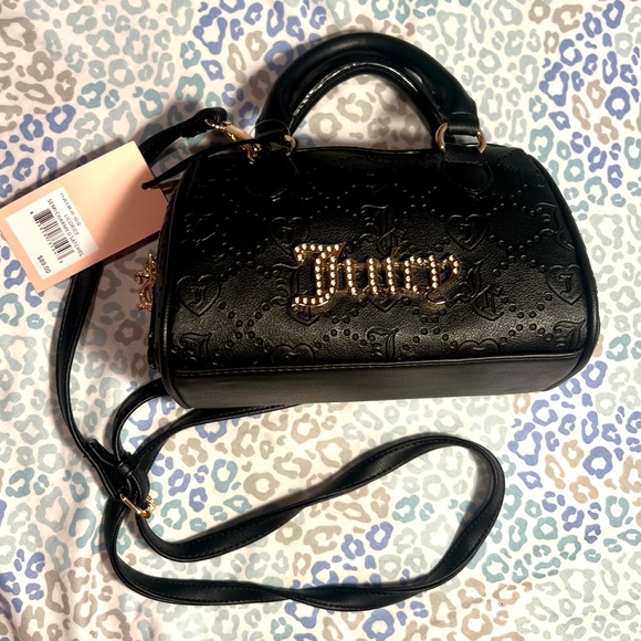 Juicy Couture | Bags | New Black Juicy Couture Purse Handbag Licorice ...